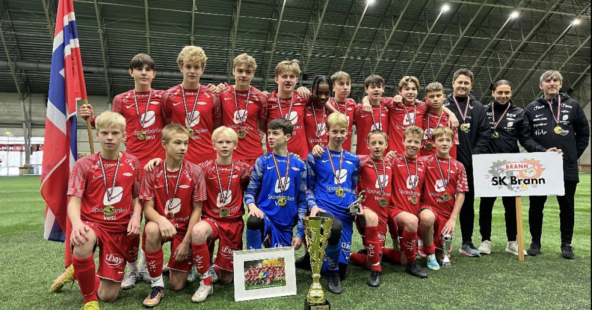 Gikk til topps i to av tre årsklasser i Riga Cup / Brann