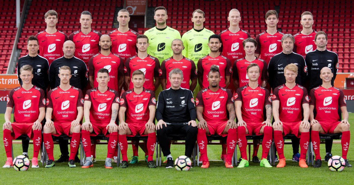 Her er årets Brann-lagbilde / Brann