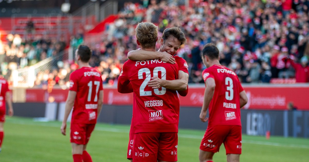 Her er laget som starter mot Rosenborg / Brann