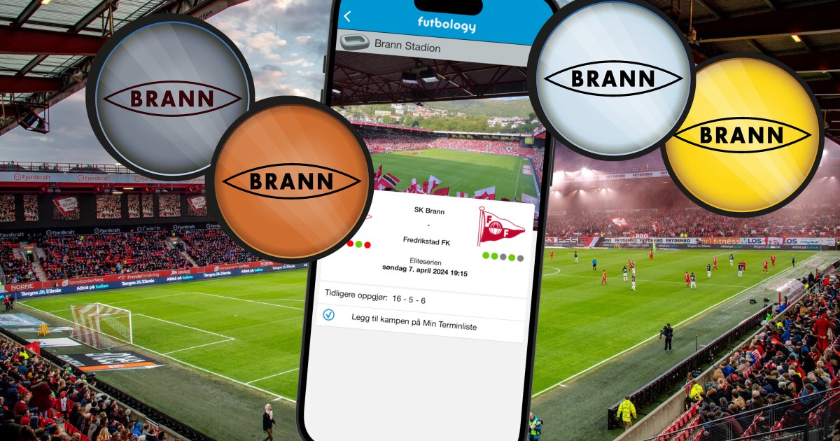 Kom på kamp - sjekk inn i Futbology-appen og vinn! / Brann