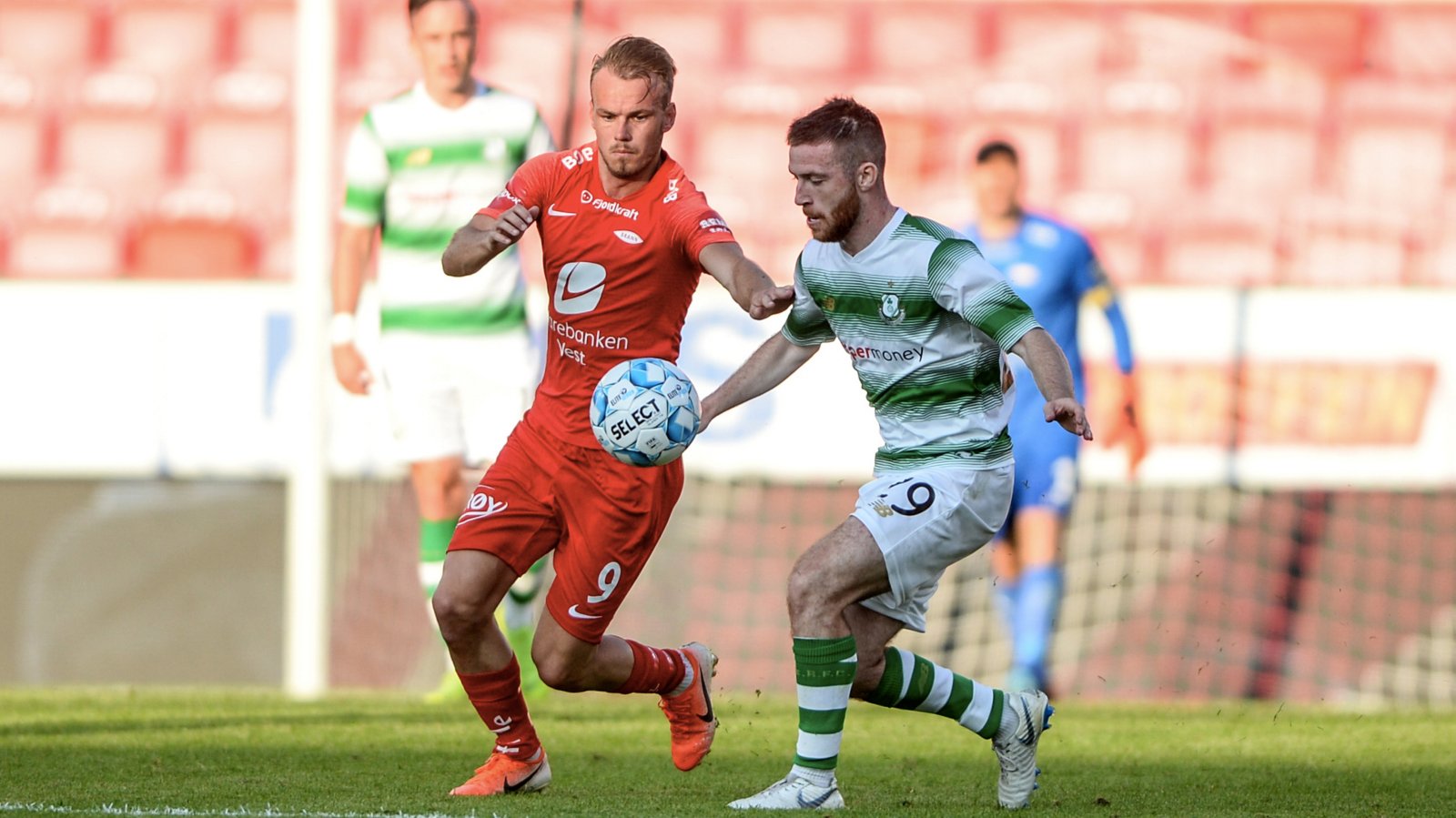 Kveldens Brann-lag mot Shamrock Rovers / Brann