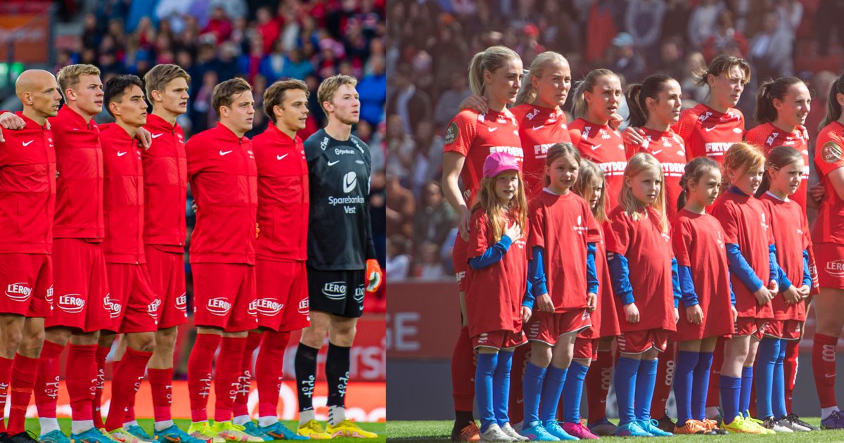 Synger Nystemten sammen på Stadion og Stemmemyren / Brann