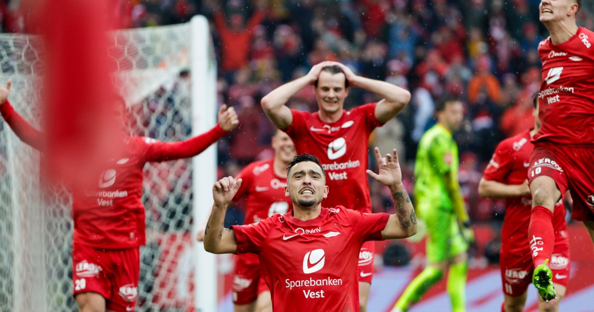 TV: Se målene og høydepunktene som snudde til seier mot Bryne / Brann